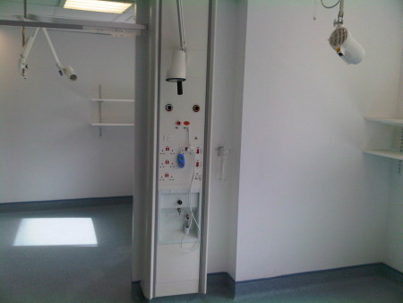 RO-V - Bedhead Module Medical Trunking Renal Dialysis - Cableflow